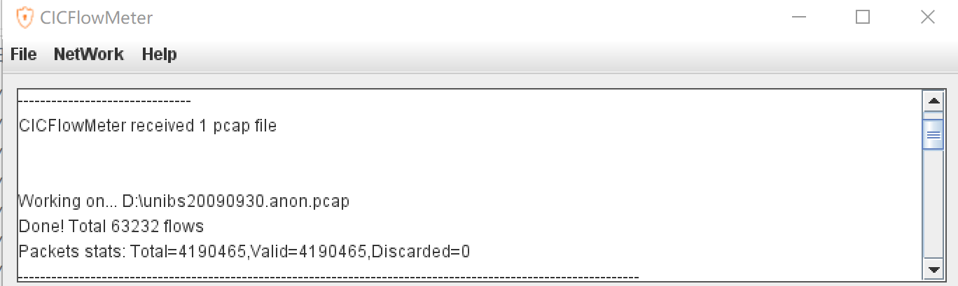 CICFlowMeter提取PCAP包特征工具使用_cic 2017 按标签提取数据包-CSDN博客