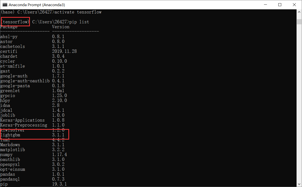 在Jupyter中使用LightGBM显示“No module named lightgbm“_jupyter no module named 'lightgbm-CSDN博客