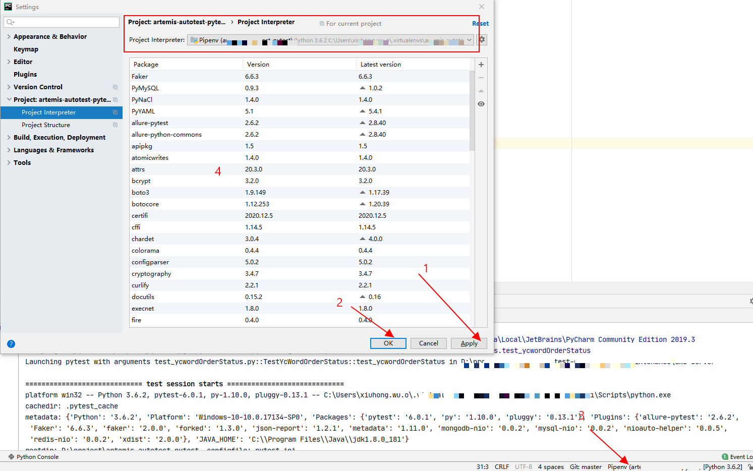 pycharm 创建pipenv environment的过程和踩过的坑_pycharm创建pipenv_测试大白的博客-CSDN博客