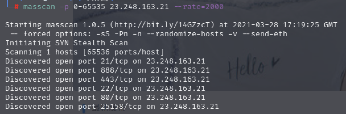 KaliLinux-masscan使用详解（全网最快的IP端口扫描神器）_massan-CSDN博客