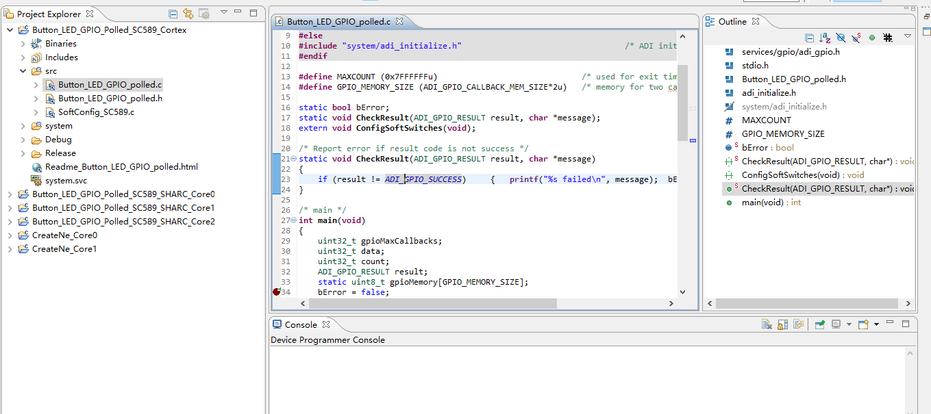 CrossCore Embedded Studio——Perspectives & Views in CCES（六）_views和perspectives-CSDN博客