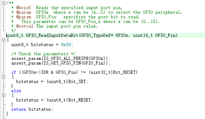 Warning 223 D Function “gpio Readinputdatebit“ Declared Implicitly Function Readinputdatabit