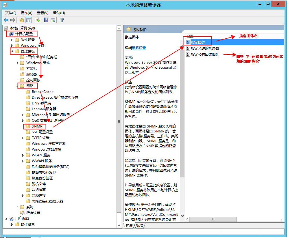 图解Windows Server 2008 R2 下安装SNMP 并配置参数_windows server 2008r2 snmp安裝和配置-CSDN博客