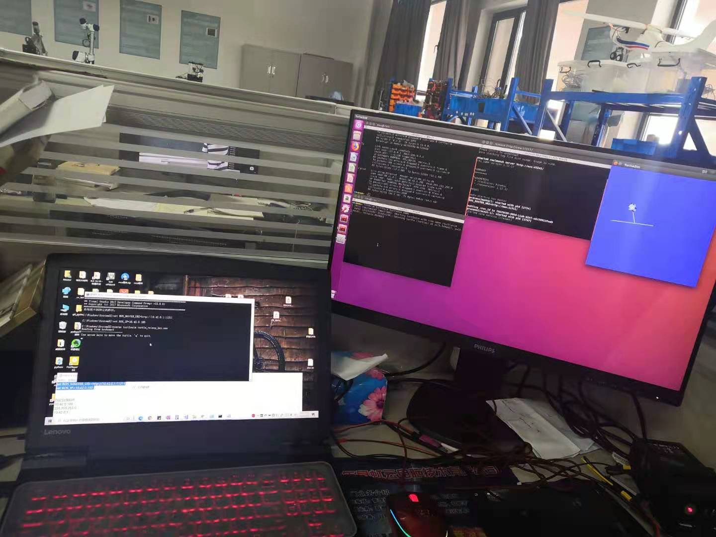 Windows上的ROS和Ubuntu系统中的ROS通信(详细图文)_ros只能在ubuntu上运行吗-CSDN博客