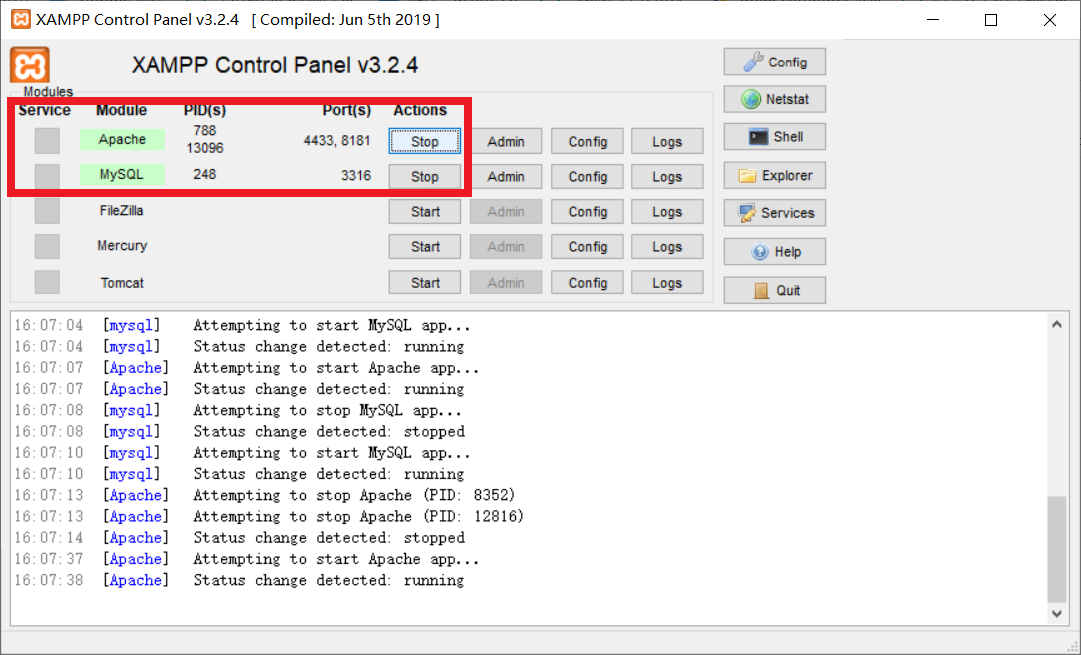 PHPMYAdmin unable to connect to the mysql server - Programmer Sought