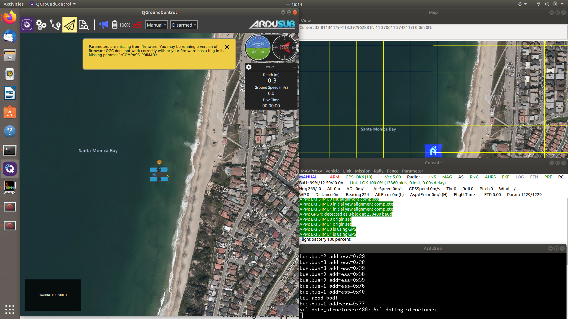 BlueROV的源码编译及仿真_bluerov仿真参数-CSDN博客