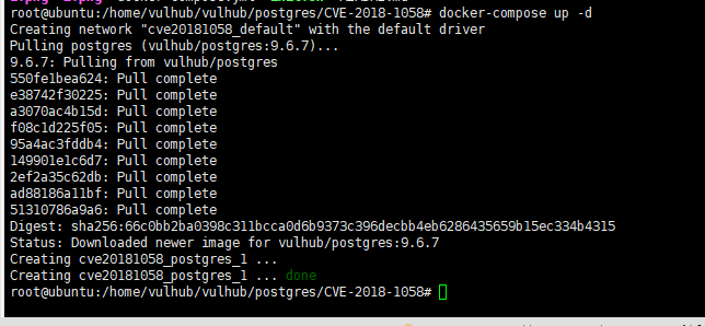 P6 利用Vulhub复现漏洞 -PostgreSQL 提权漏洞（CVE-2018-1058）_cve-2018-10589-CSDN博客