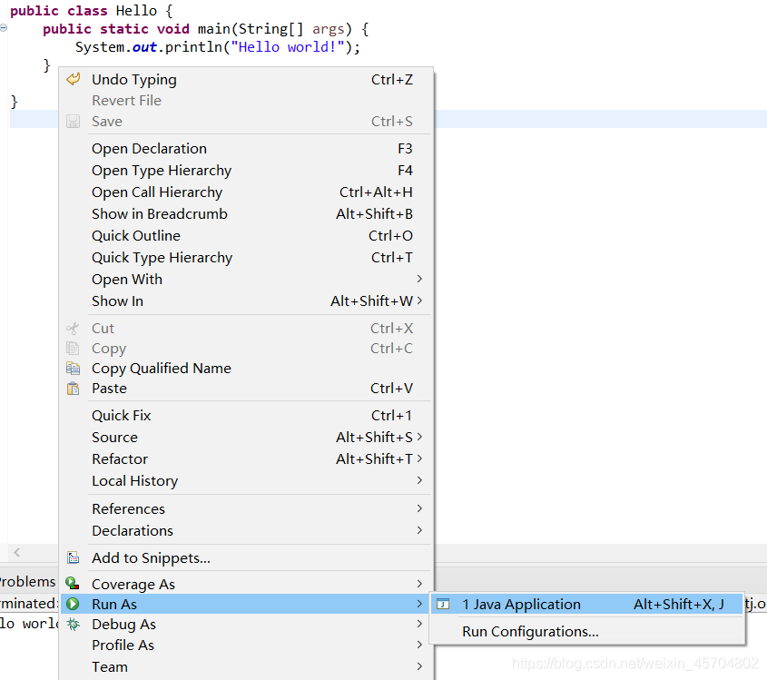 使用eclipse编写第一个java程序及运行(超详细)eclipse怎么用java陌宇xia的博客 Csdn博客 9525