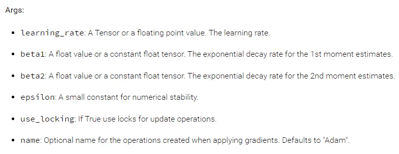 tf.train.AdamOptimizer——tensorflow自适应矩估计优化器详解_tf.train.adamoptimizer参数-CSDN博客