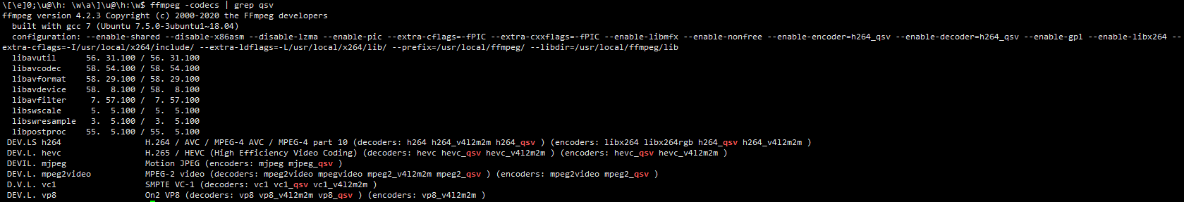 【网络通信 -- 直播】FFMPEG + Intel QSV 硬件编解码_error: libmfx not found-CSDN博客