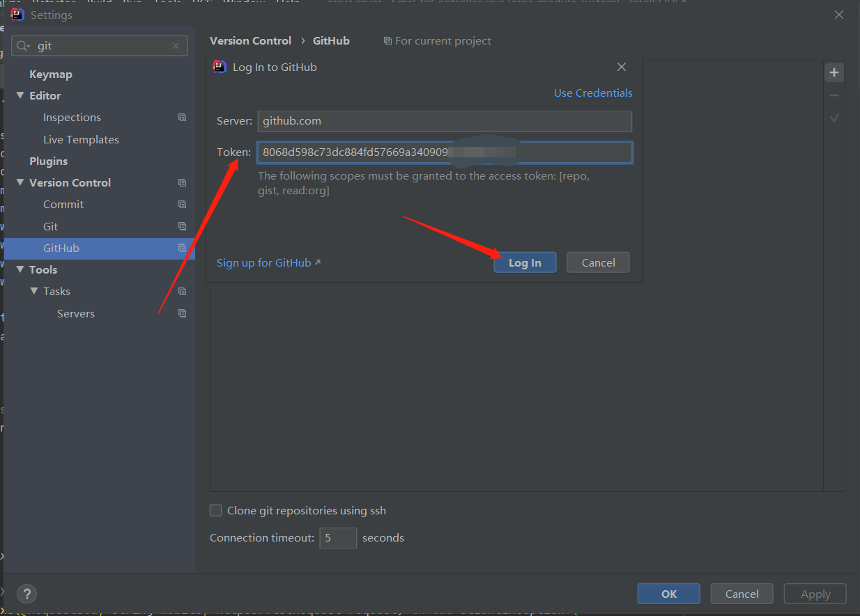 IDEA使用token登录github-CSDN博客