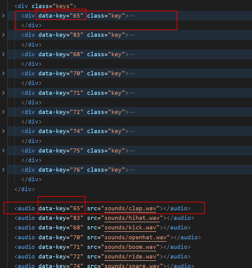 一个月纯 JS 挑战——JavaScript30（1）——纯 JS 模拟敲鼓效果_javascript30 master-CSDN博客