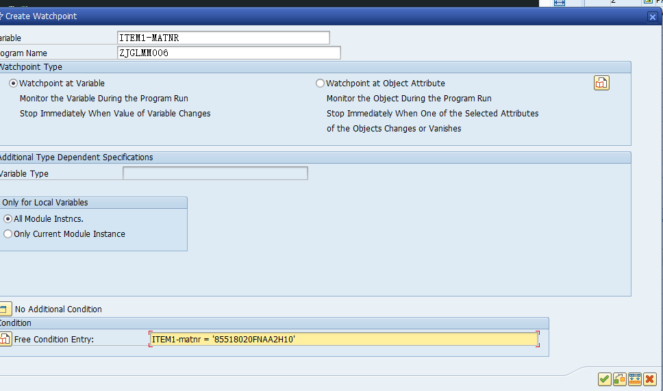 ABAP如何设置观察点_abap debug 观察点-CSDN博客