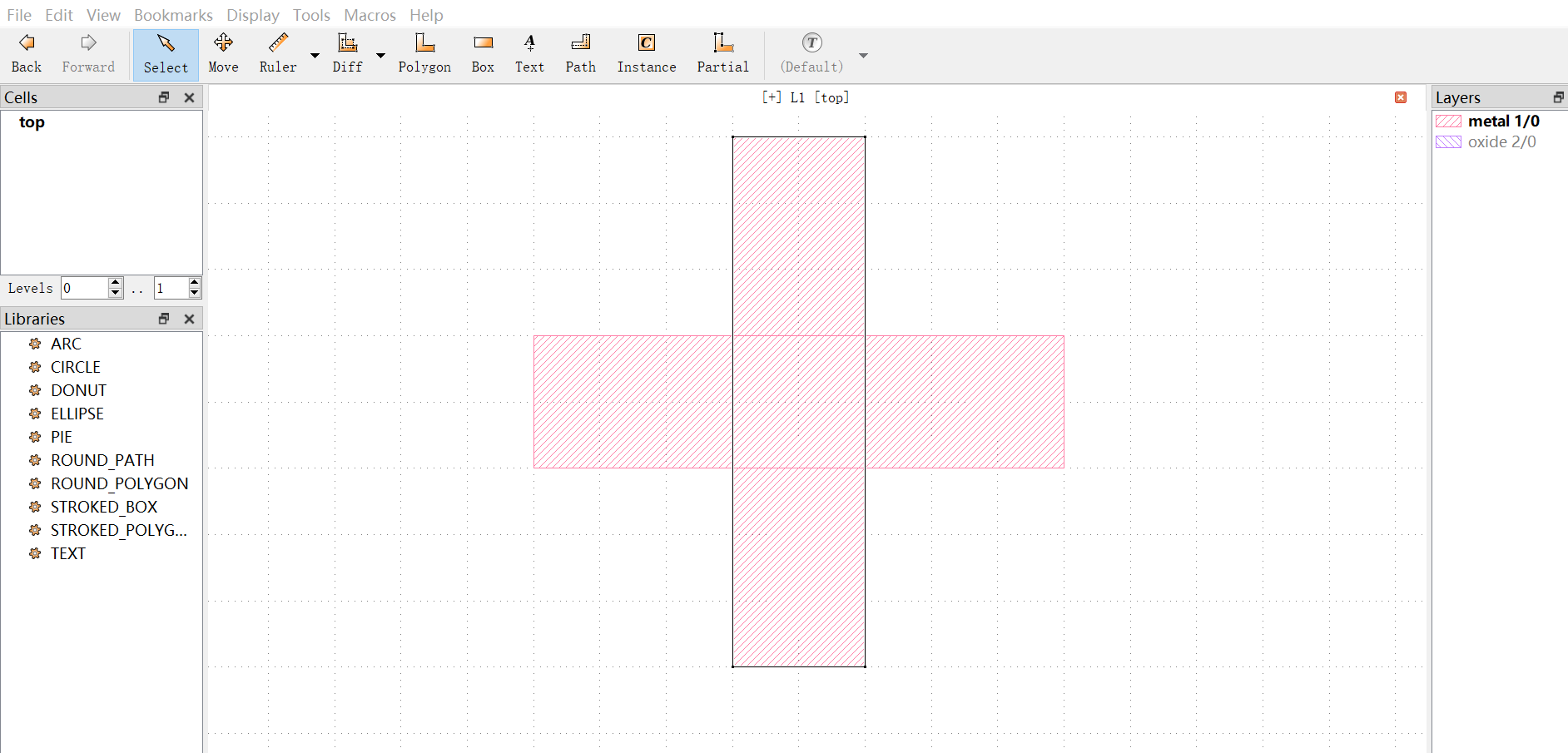 KLayout教程（二）编辑不同的形状_klayout画三角形-CSDN博客