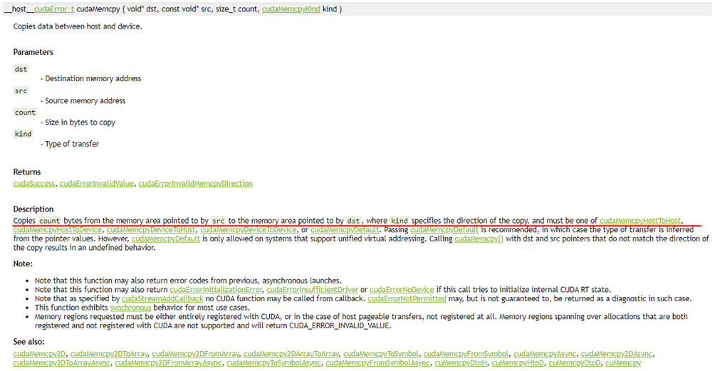 CUDA编程入门之处理Device显存的三个CUDA API_cuda osddevice-CSDN博客