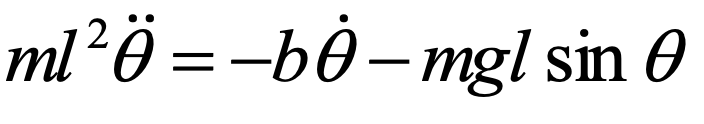 学习笔记 Matlab 中的 钟摆问题（ode45）pendulum Matlab Csdn博客