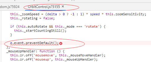 [Violation] Added non-passive event listener to a scroll-blocking ＜some＞ event. Consider marking ...