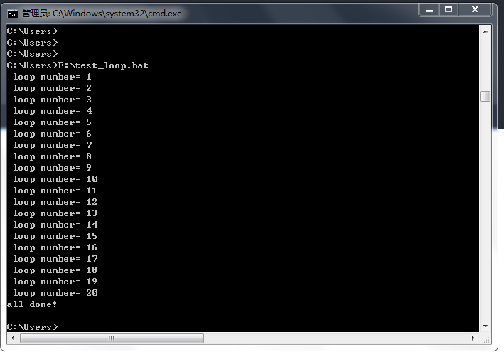 2021-03-30 bat 脚本计录循环次数_在bat脚本后面加上第几次循环的打印次数-CSDN博客