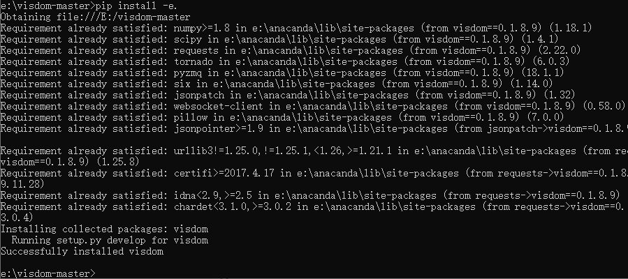 visdom安装与基本用法_visdom官网-CSDN博客
