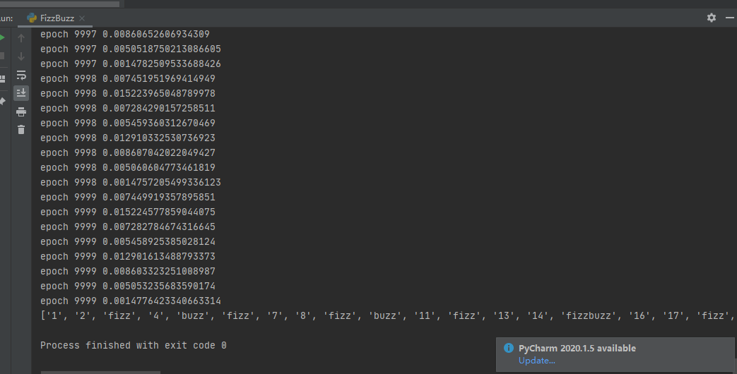 用pytorch实现一个简单FizzBuzz例子_bizz buzz游戏python-CSDN博客