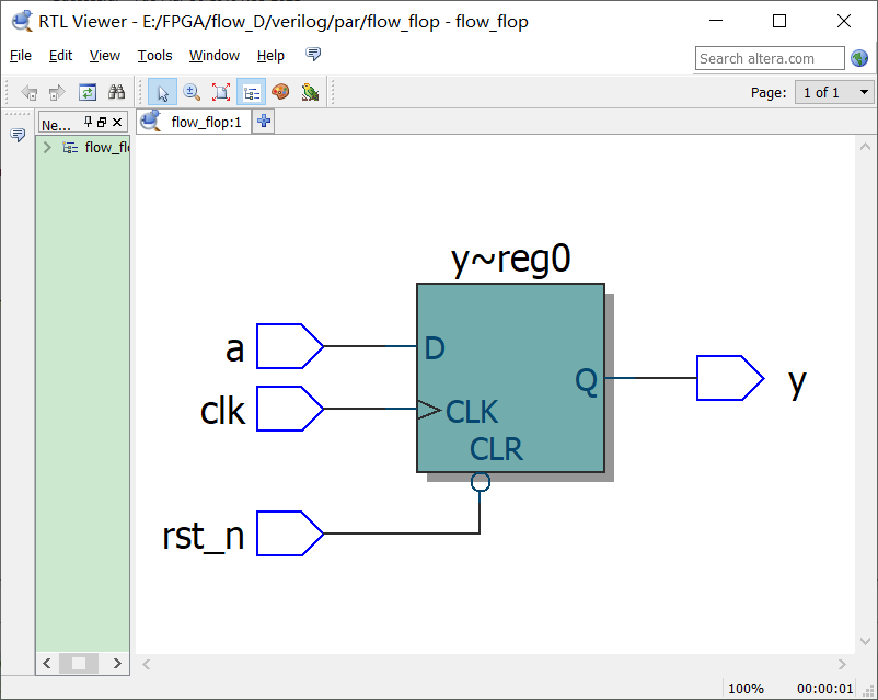 Quartus使用基础——D触发器仿真与时序波形验证_vwf时序电路怎么仿真-CSDN博客