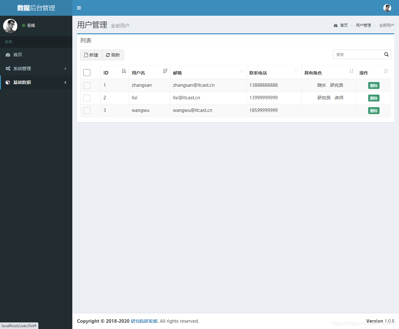 实战:springmvc实现用户角色管理springmvc角色权限管理 Csdn博客