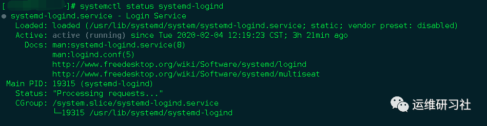 linux systemd-logind 进程cpu占用100% 解决方法-CSDN博客