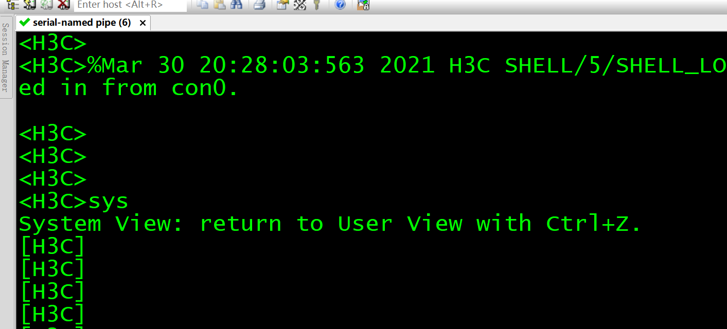secure CRT连接华三、华为模拟器_crt怎么连接华三模拟器交换机端口怎么看?-CSDN博客