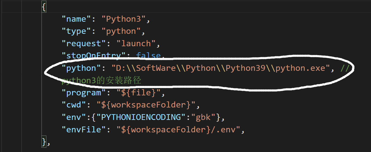 解决 vscode 【调试设置中的 Python 路径无效。】 问题_open launch.json-CSDN博客