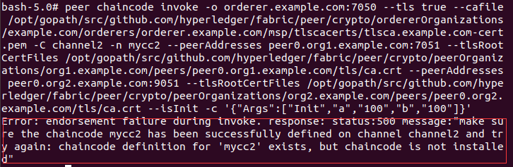 学习Hyperledger Fabric2.X遇到的错误（更新中）_hyperledger fabric ...