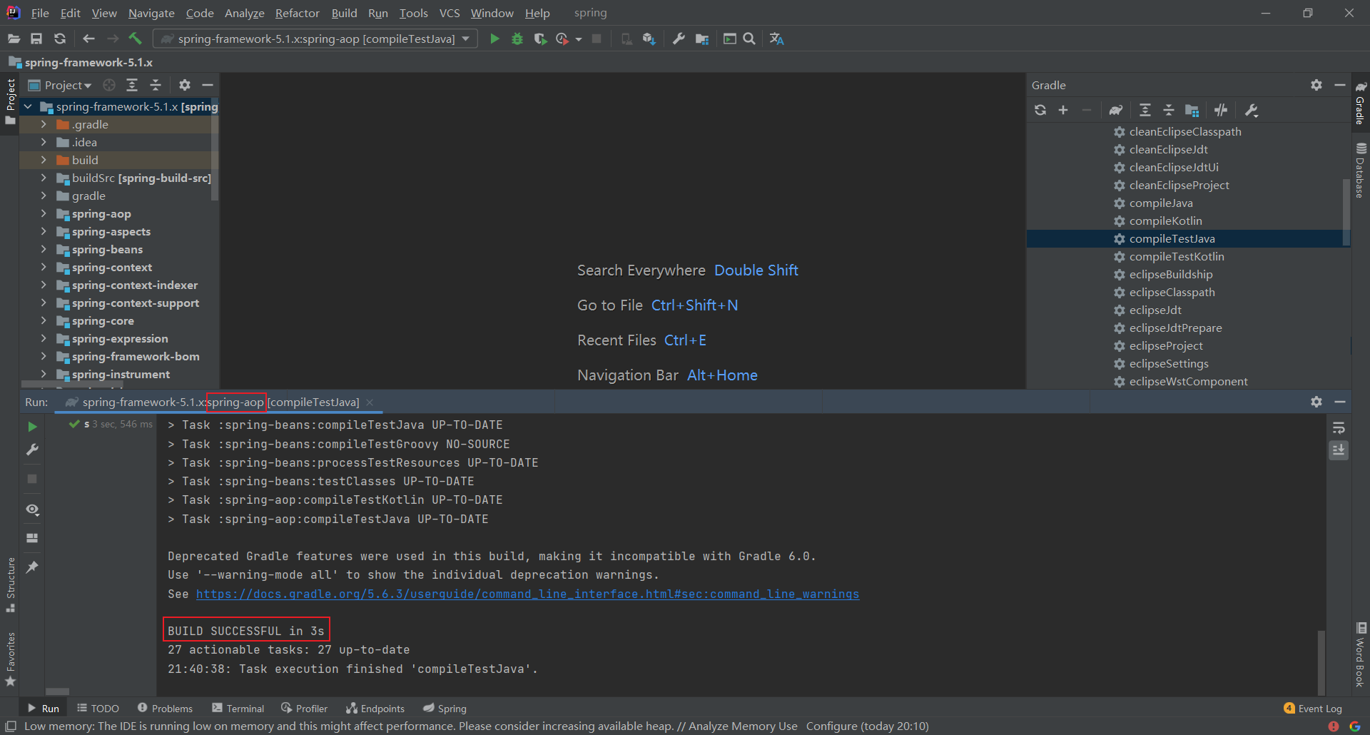 spring-framework-5.1.x 源码编译 环境搭建 [ idea:2020.1 ]_idea编译spring5源码-CSDN博客