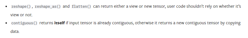 PyTorch：view() 与 reshape() 区别详解_pytorch view reshape-CSDN博客