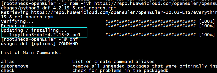 openEuler，误删/卸载系统自带的python3.7，导致yum、dnf命令不可用/无法使用的解决方法_dnf:找不到命令-CSDN博客