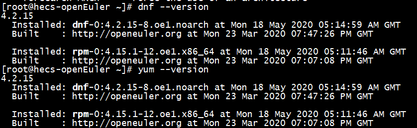 openEuler，误删/卸载系统自带的python3.7，导致yum、dnf命令不可用/无法使用的解决方法_dnf:找不到命令-CSDN博客