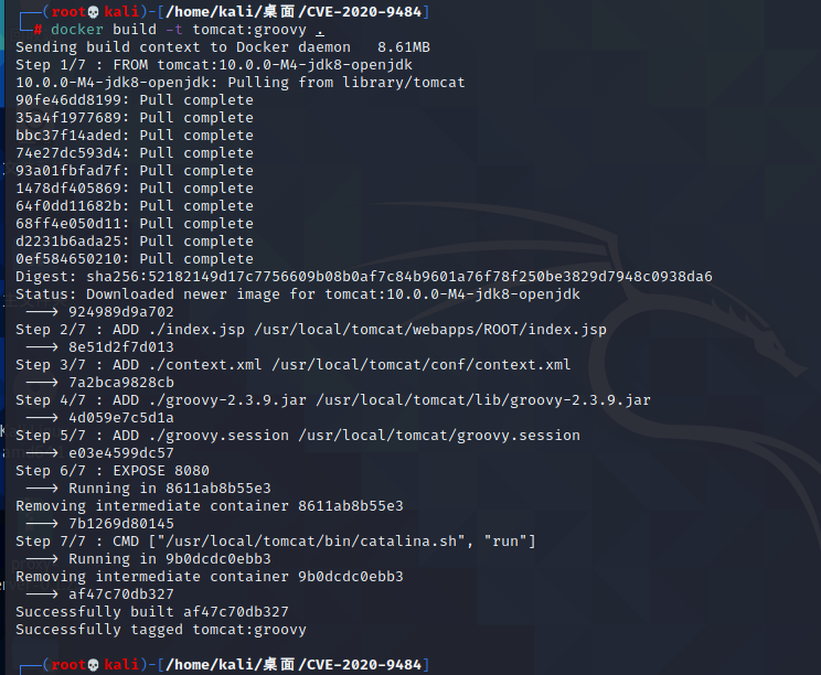 Cve 2020 9484漏洞复现 Csdn博客