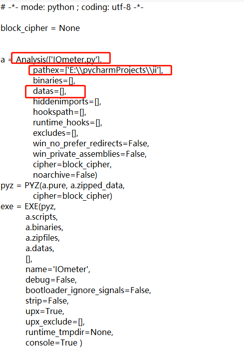 python脚本打包成exe+配置文件_python打包配置文件-CSDN博客