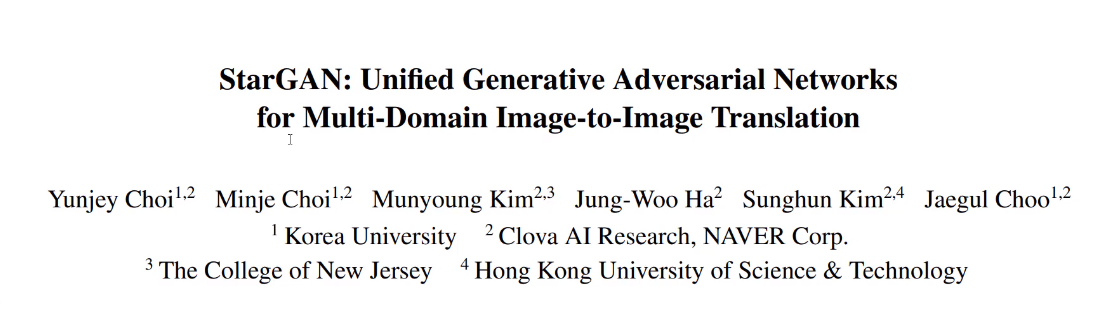 stargan论文解读-CSDN博客
