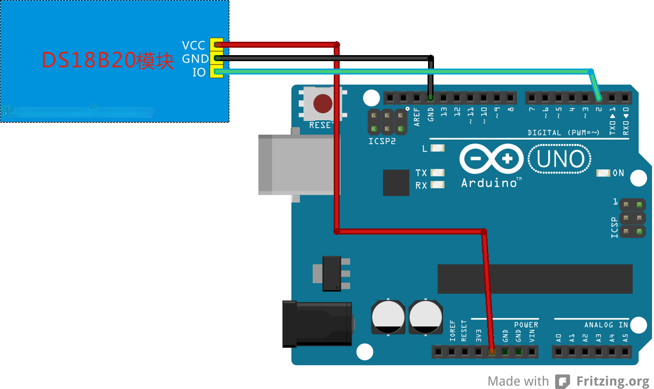 Arduino基础篇（七）-- 如何使用DS18B20数字温度传感器（基于OneWire和DallasTemperature库）_onewire.h是什么库-CSDN博客