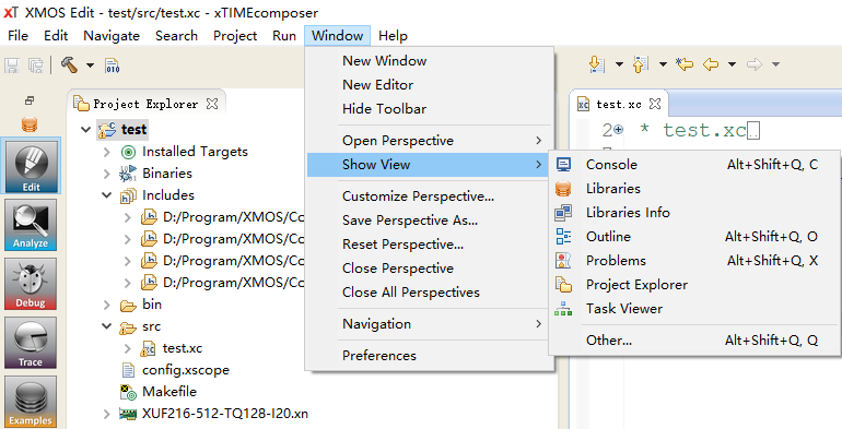XMOS 开发探索0- 新建工程，刷入程序_xmos开发工具使用教程-CSDN博客