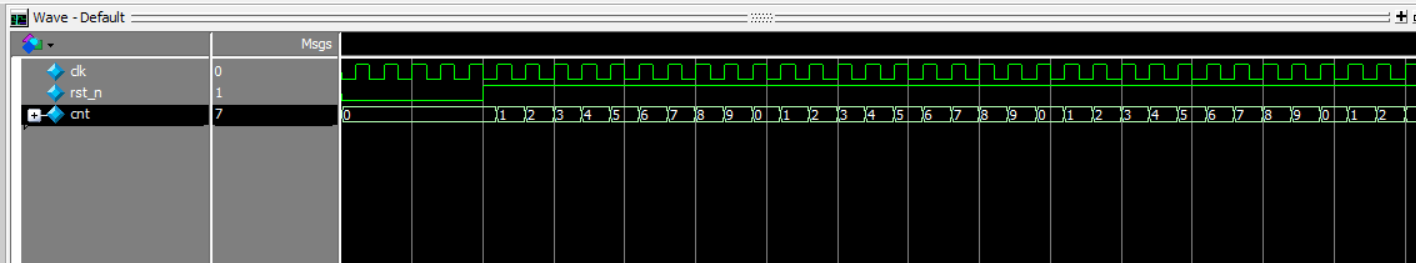 Verilog基础知识-——模10计数器设计及仿真_Fighting_XH的博客-CSDN博客_verilog计数器