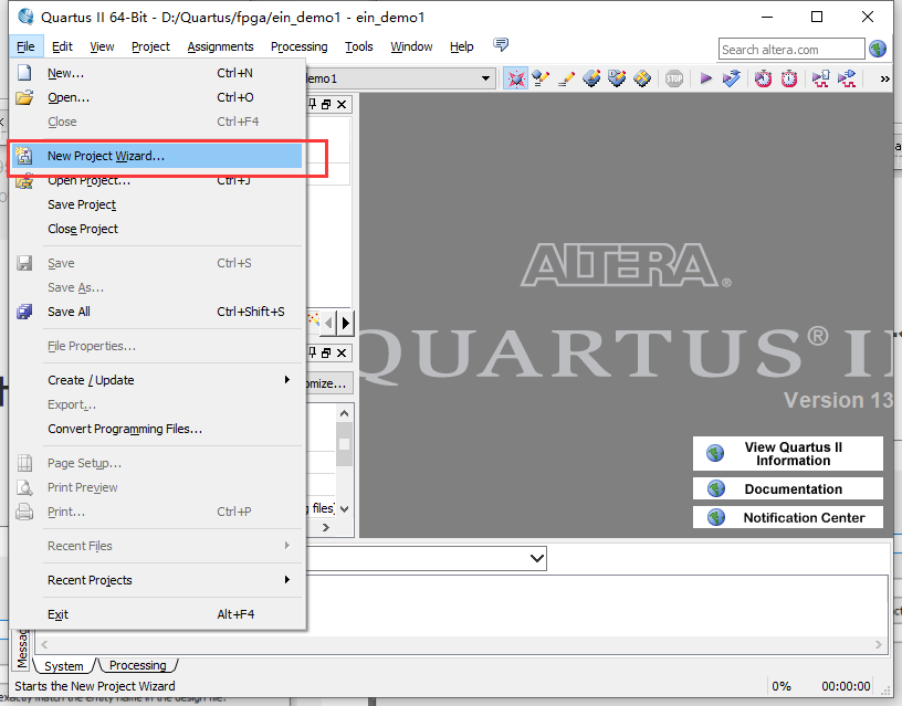 Quartus II 13.1的安装与基础实践_quartus的device怎么安装-CSDN博客