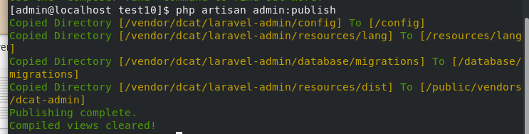 零基础安装、启动Dcat-Admin框架_dcat admin-CSDN博客
