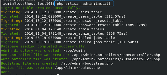 零基础安装、启动Dcat-Admin框架_dcat admin-CSDN博客