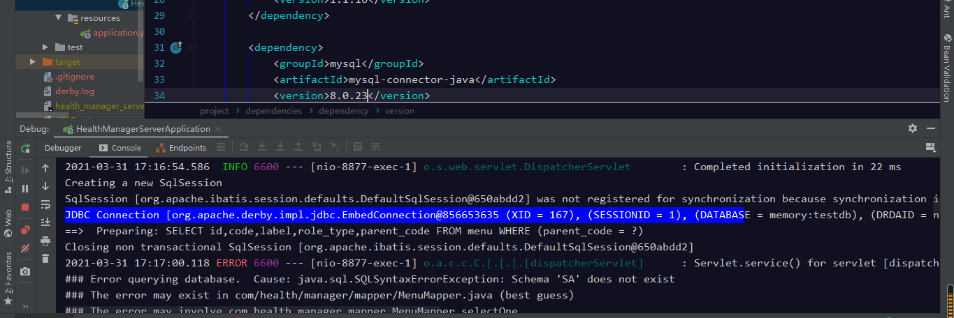 2021-03-31_schema 'sa' does not exist-CSDN博客