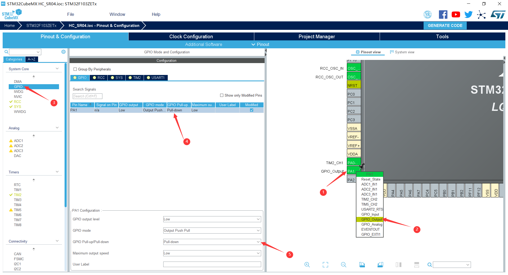 STM32 Cube MX学习笔记——超声波测距（输入捕获）_cubemx的超声波测距-CSDN博客