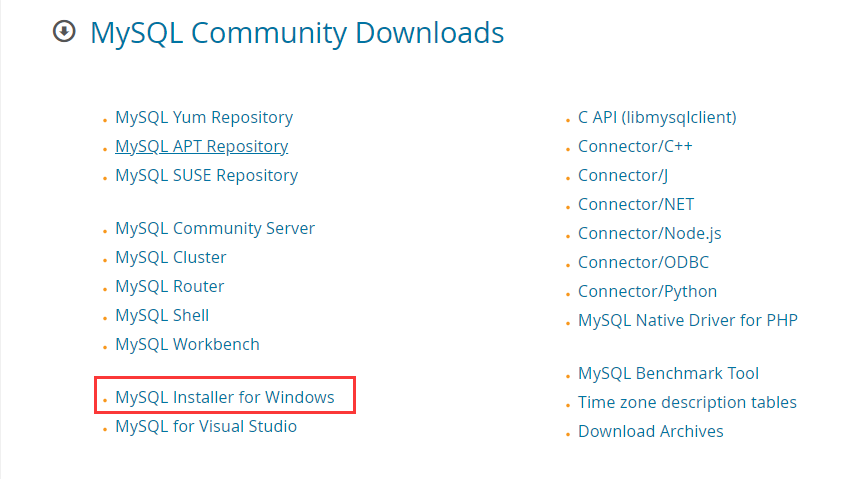 Windows10中 MySQL 8.0.23.0完整安装步骤（包括下载地址）_mysql-installer-community-8.0.23.0.msi官网-CSDN博客