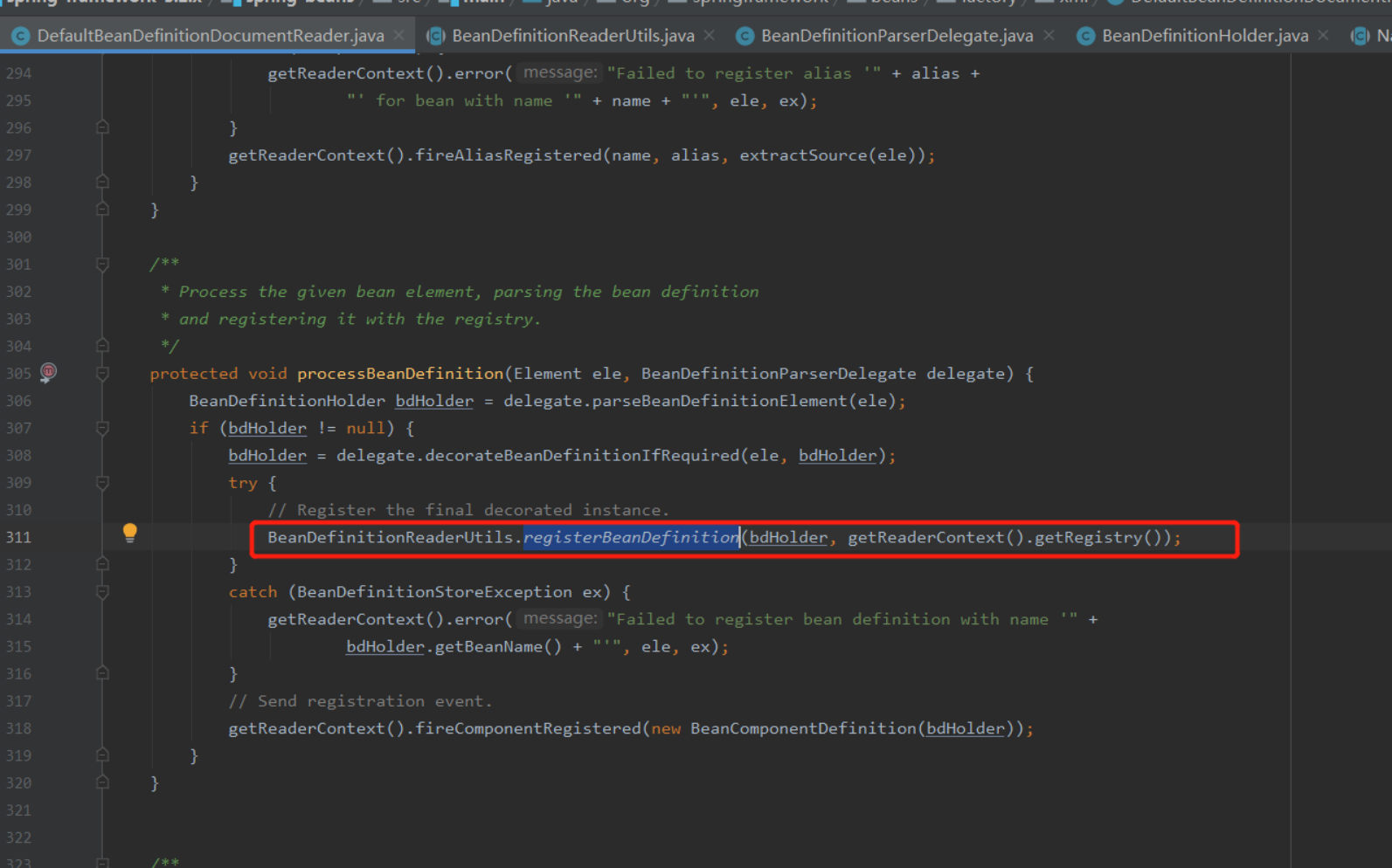 spring配置文件加载 loadBeanDefinitions分析-CSDN博客