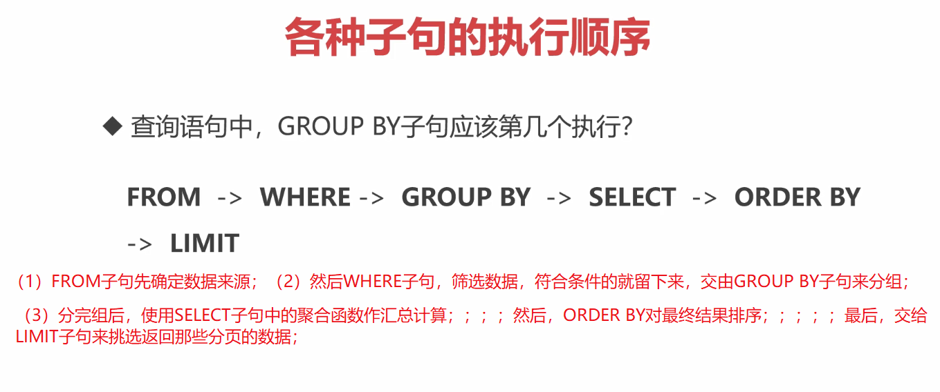 数据库的高级查询三：分组查询（GROUP BY；包括【WITH ROLLUP关键字】和【GROUP_CONCAT函数】）_group by with rollup多个字段-CSDN博客