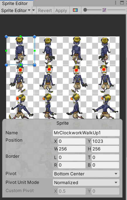 [Unity2D/笔记]切割2D角色动作_2d角色逐帧图如何裁切-CSDN博客