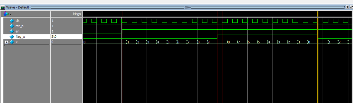 Verilog基础知识-——模10计数器设计及仿真_Fighting_XH的博客-CSDN博客_verilog计数器